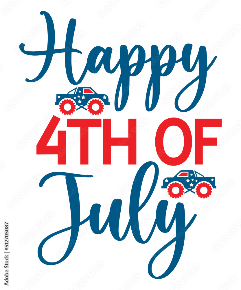 Image vectorielle Stock 4th of July SVG Bundle, July 4th SVG, Fourth of ...