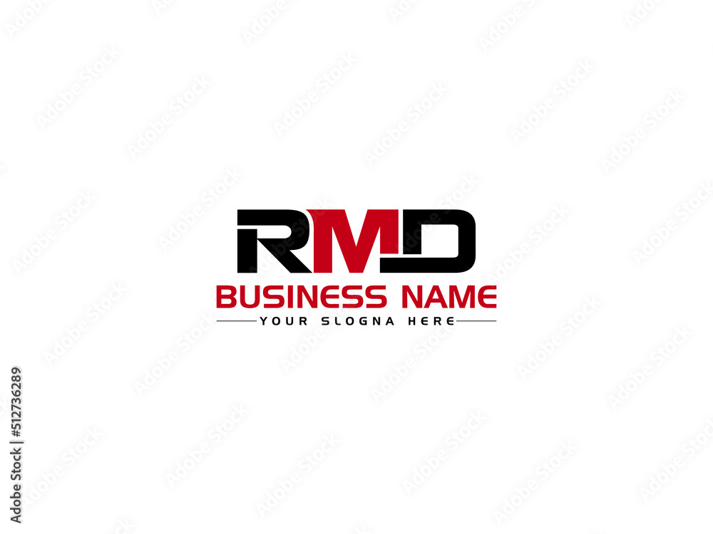 Minimalist RMD Logo Letter Vector, Colorful RM r m Logo Icon Design For ...