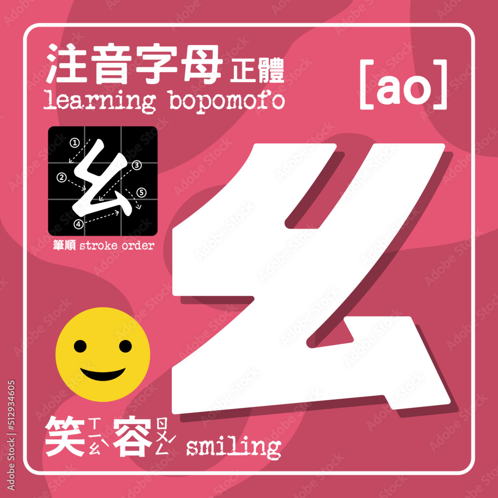 Bopomofo is Mandarin Phonetic Symbols, also named Zhuyin. Consisting of ...