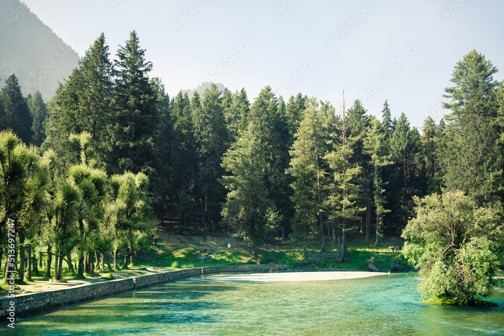 Pahalgam is a hill station 2740m above sea level. It is also known as ...