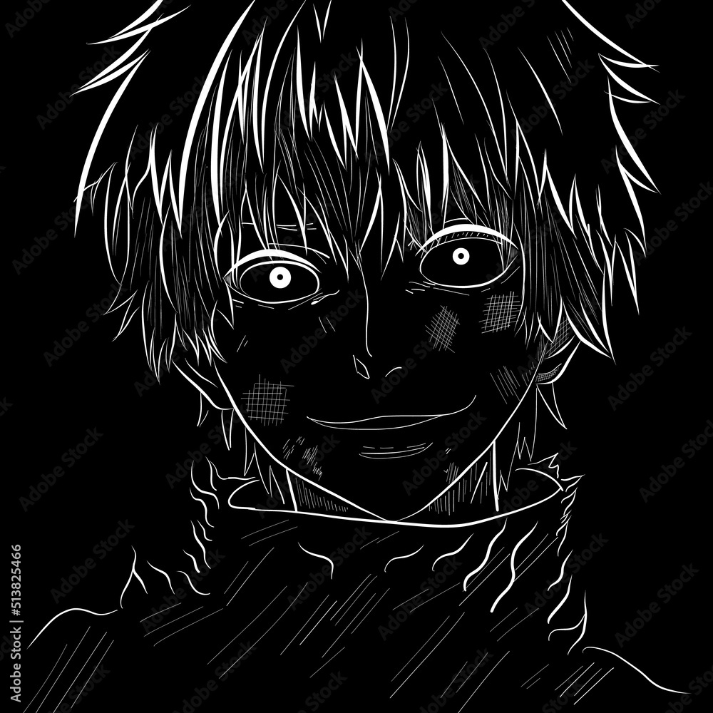 Anime poster. Manga style. Japanese cartoon Comic concept. Anime ...