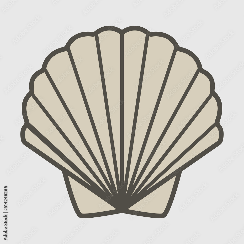 Seashell Clipart SVG Cut File, Shellfish Svg, Beach Shell Svg, Ocean ...