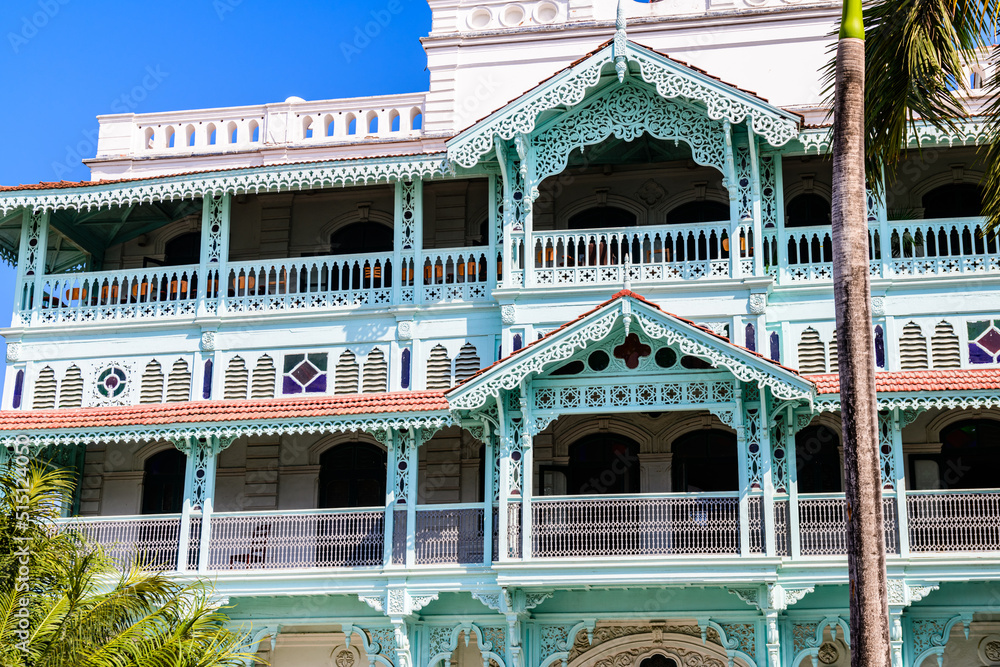 House of the princess Sayyida Salama (Emily Ruete), also known as old ...
