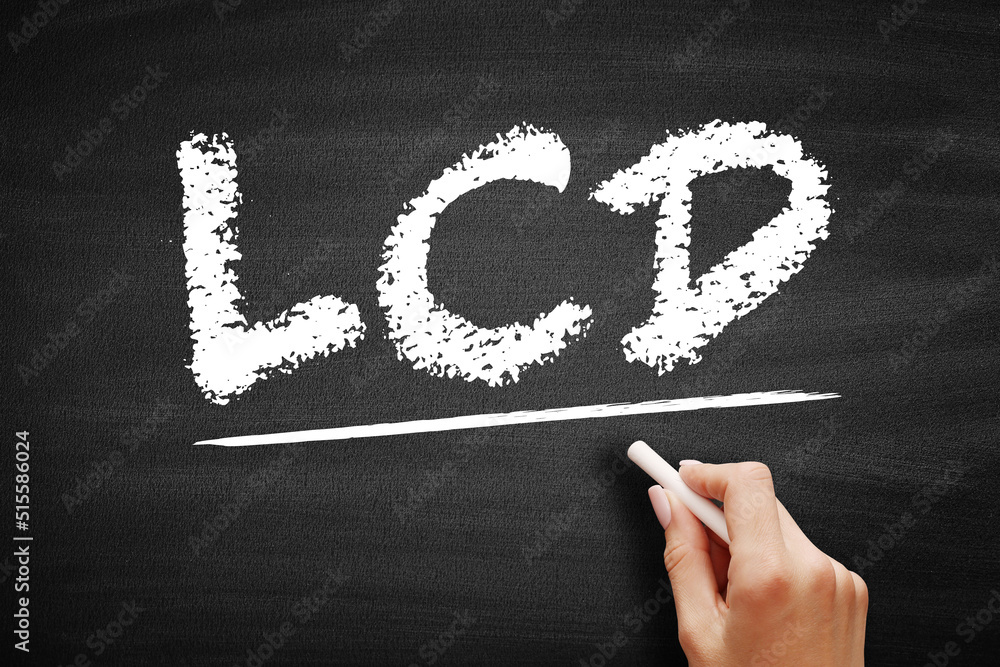 LCD - Liquid Crystal Display is a type of flat panel display which uses ...