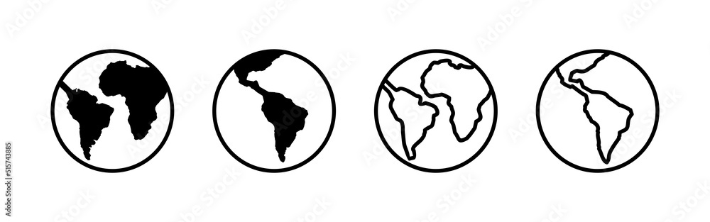 World map vector. Worldmap sign and symbol. Globe icon Stock Vector ... World map vector. Worldmap sign and symbol. Globe icon Stock Vector ...