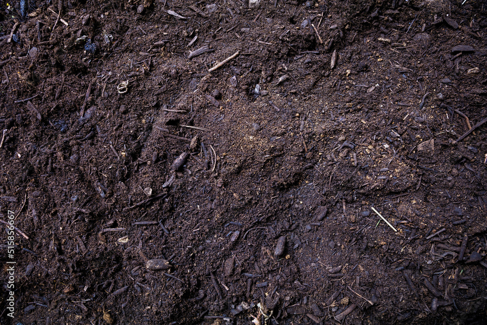 Soil texture background, top view. Dirt, earth, ground. Agriculture and ...