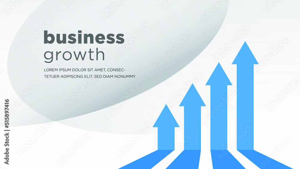 blue arrows of business sale growth Stock Vector | Adobe Stock