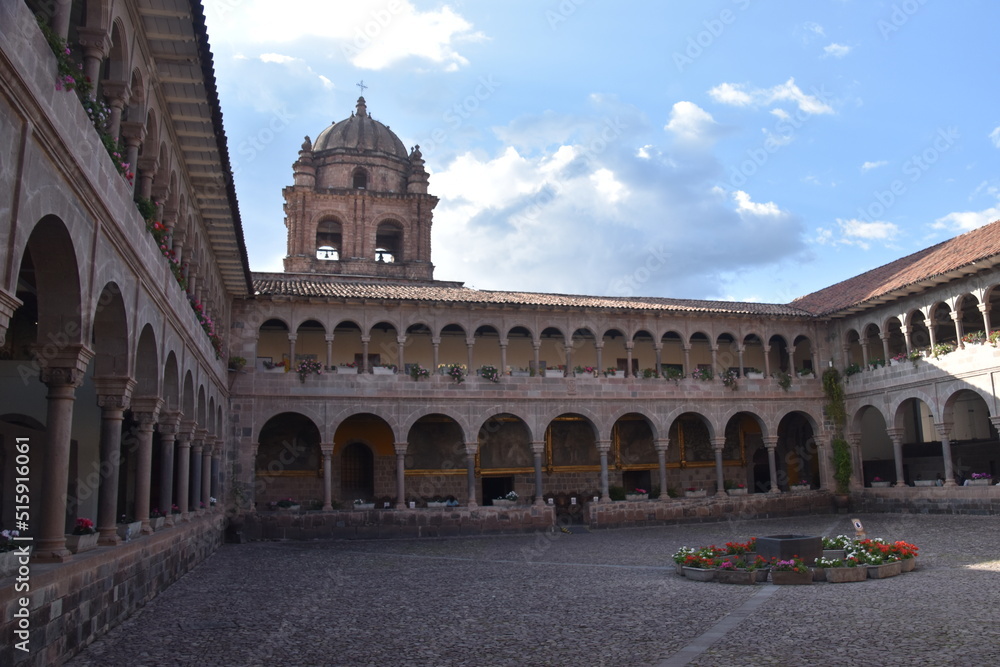 Cusco, the old historical town of the Incas where ancient ruins and ...