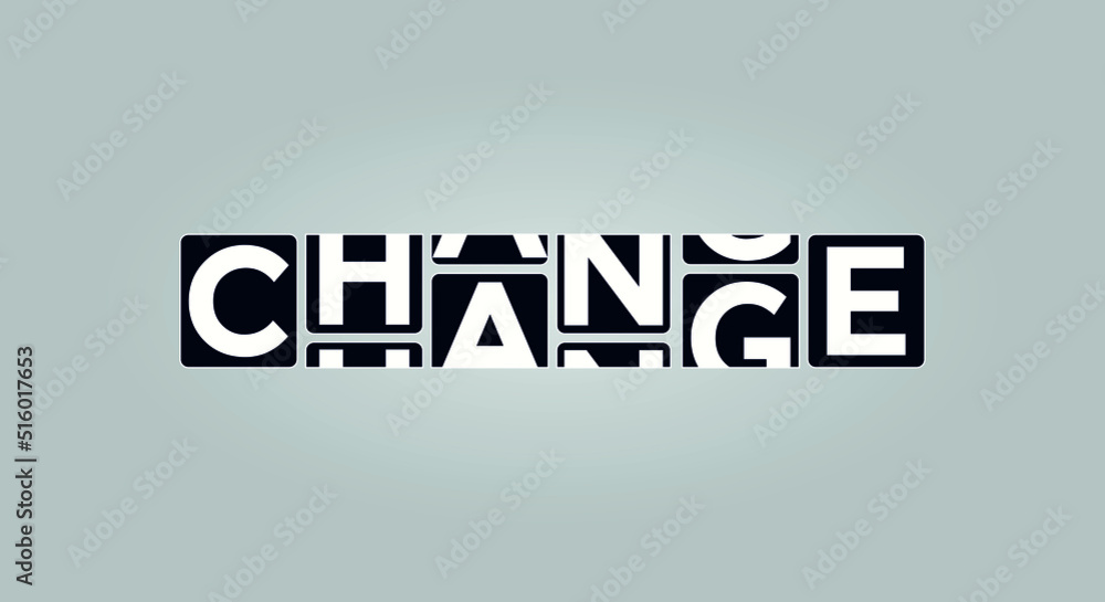 Image vectorielle Stock Change logo unit design. Concept of changing ...