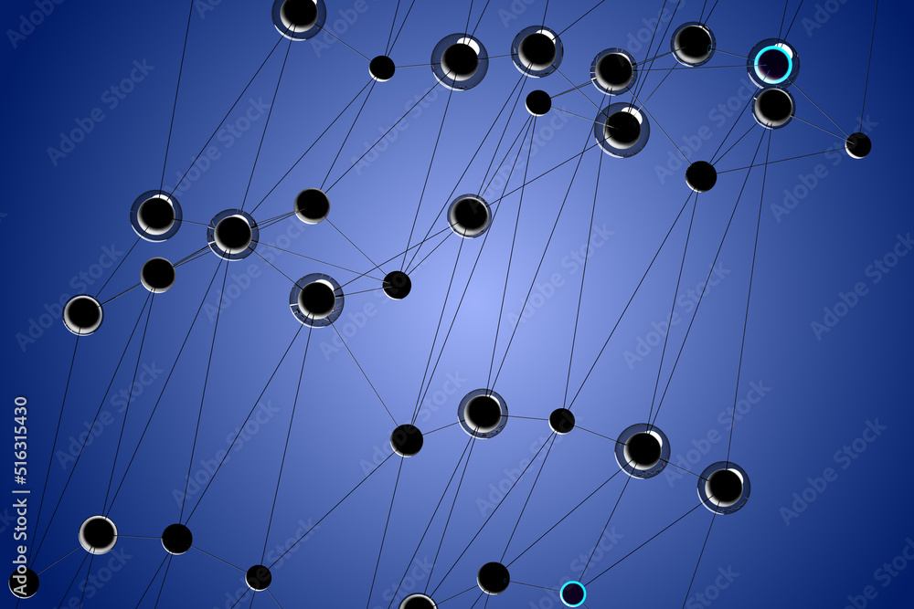 Стоковая иллюстрация «Electric cyber background. Online network concept ...