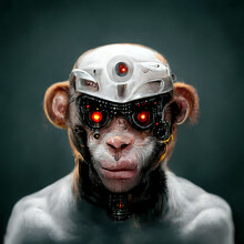 Portrait Of Monkey Free Stock Photo - Public Domain Pictures