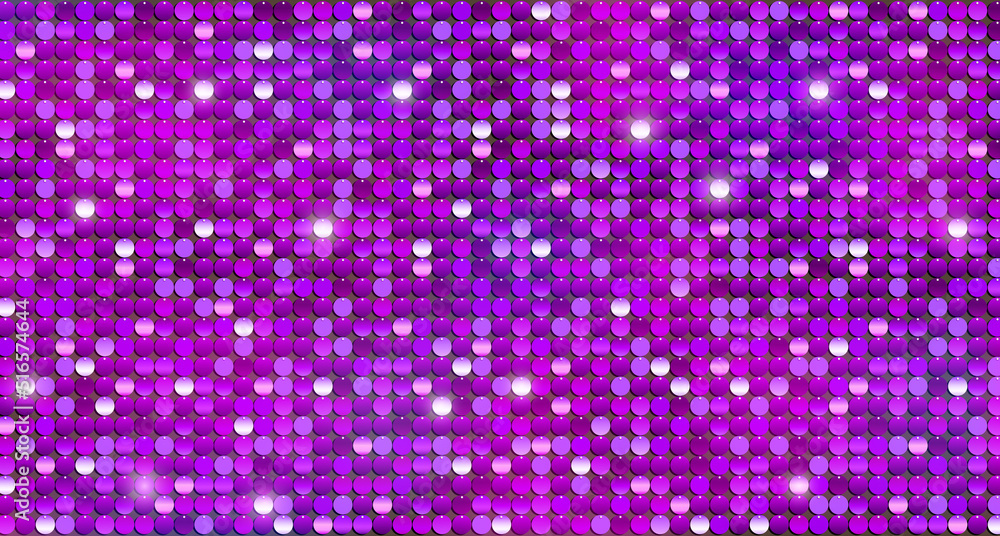 Glitter background. Bright shiny pink sequins or paillette. Stock ...