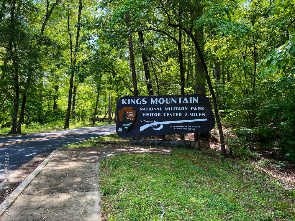Blacksburg, South Carolina, USA: Kings Mountain National Military Park ...