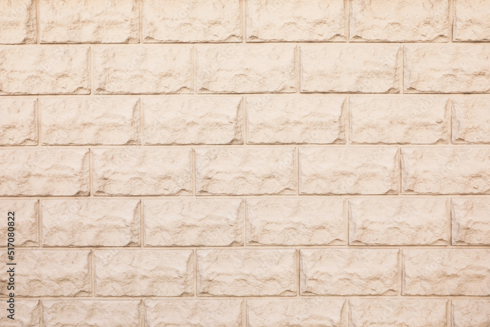 Texture of beige brick wall as background Stock Photo | Adobe Stock