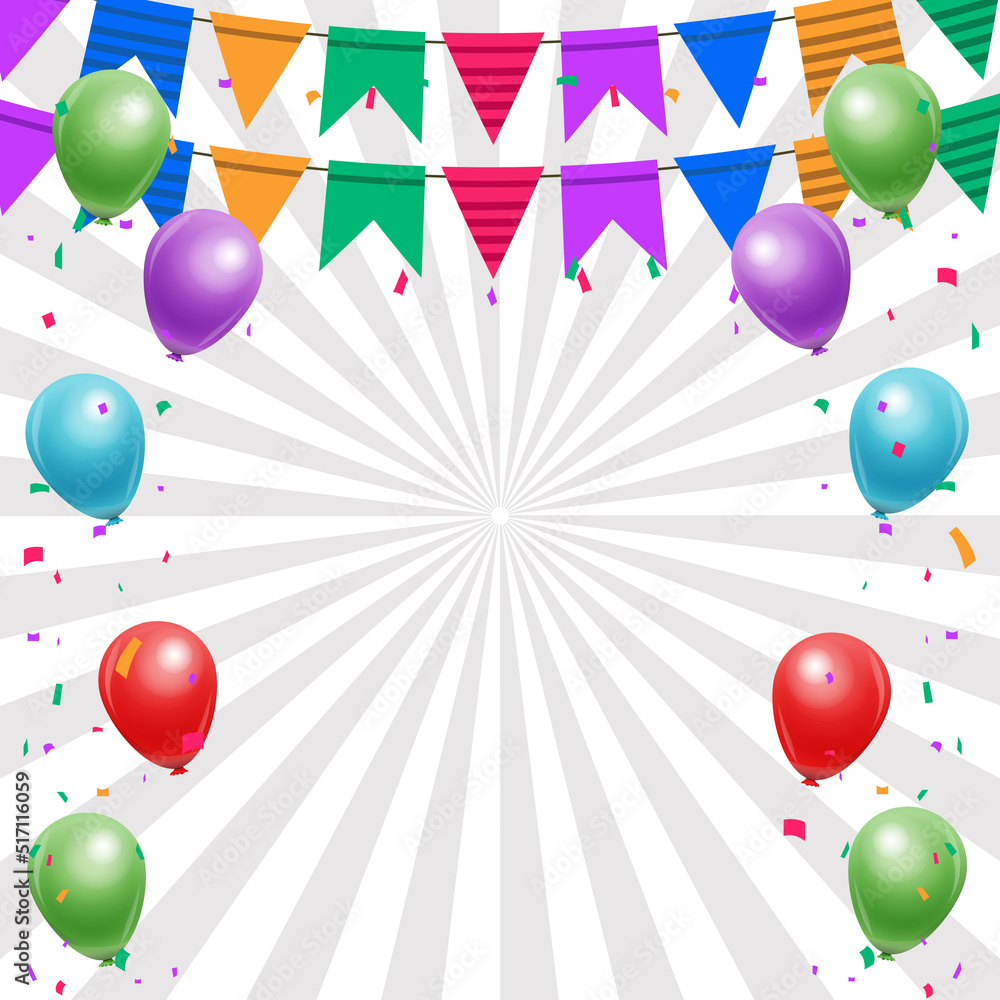 Happy birthday vector transparent background. colorful happy birthday ...