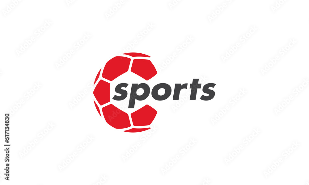 sports logo design vector templet, Stock Vector | Adobe Stock