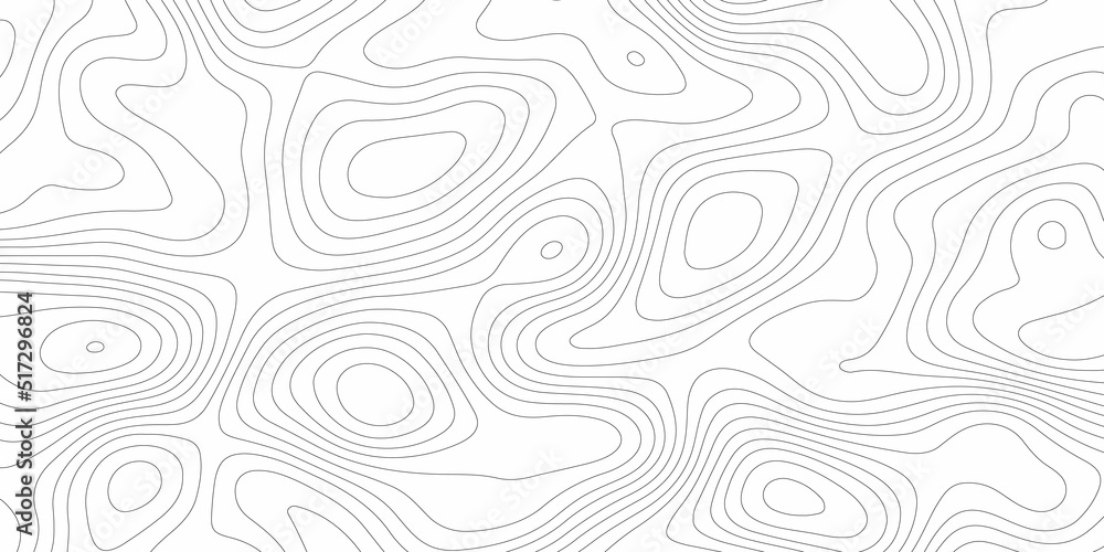 Abstract background with Topographic map background. Line topography ...