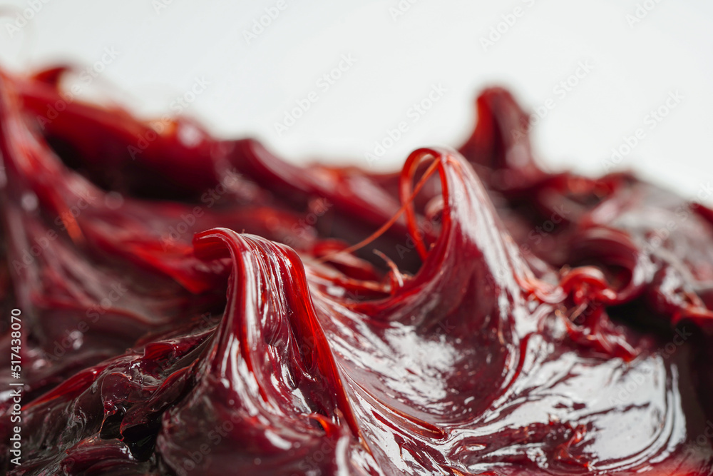 Grease, red excellent water resistance synthetic lithium complex grease ...