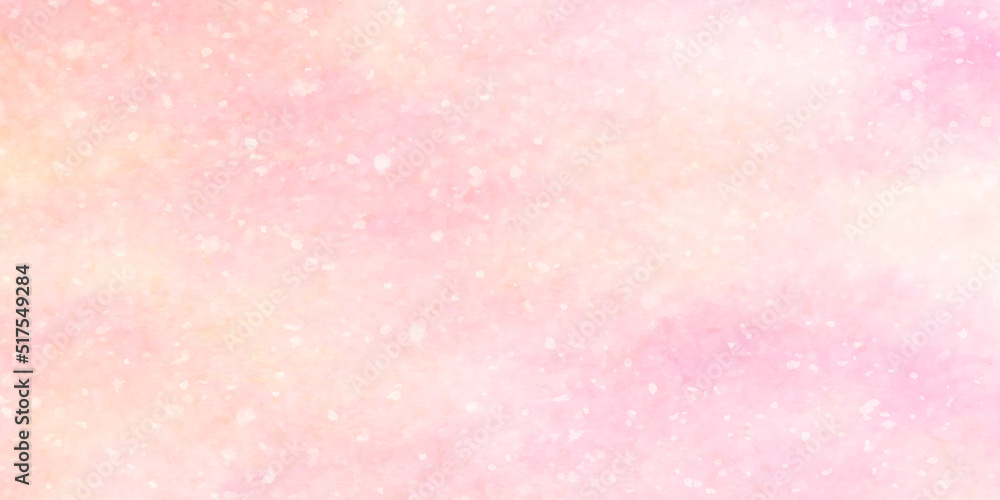 Abstract pink texture with watercolor and white stains, Bright and ...