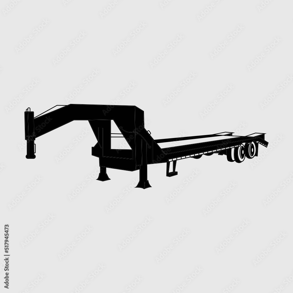 Big Tex Trailers SVG Bundle Cut File, Flatbed Semi Truck Svg, Flatbed ...