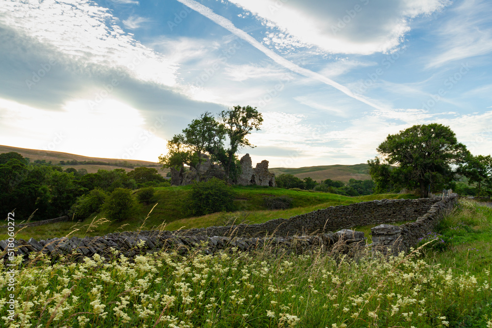 Pendragon Castle at Cumbria - founded by Uther Pendragon, the father of ...