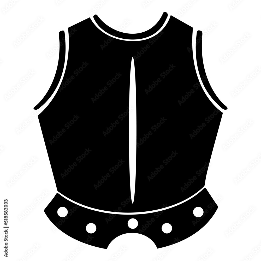 Medieval Breast Plate- Armor of God Stock Vector | Adobe Stock