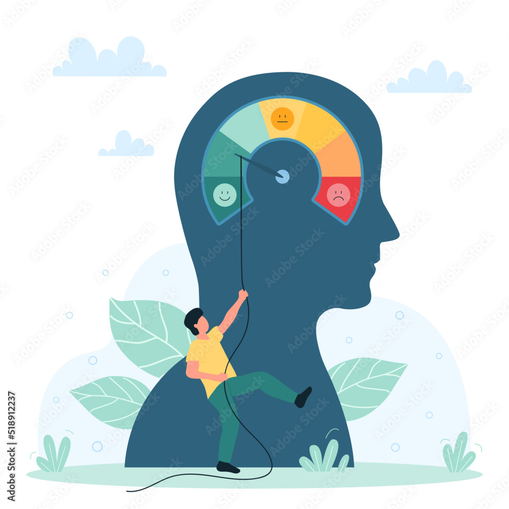 Therapy, psychology, support and coaching vector illustration. Cartoon ...