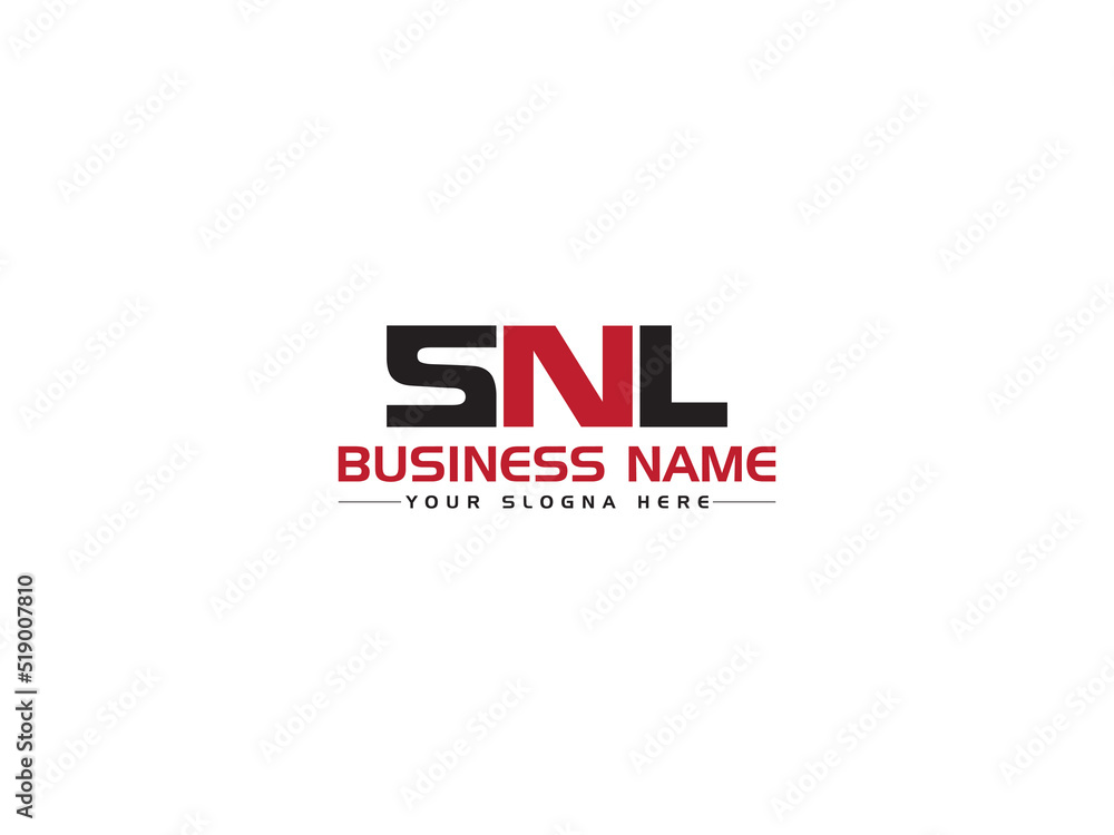 Creative SNL Logo Letter Vector, Colorful SN s n l Logo Icon Design ...