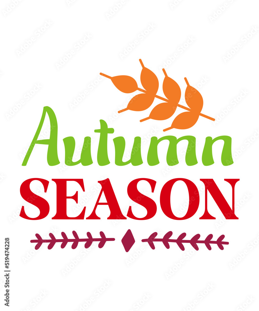 Vektor Autumn svg bundle, Pumpkin svg bundle, Fall SVG Bundle , Autumn ...