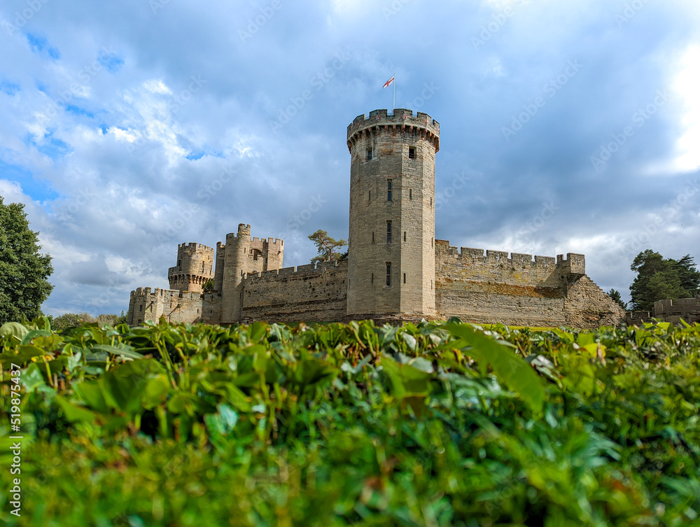 Warwick Castle s a medieval castle original built by William the ...