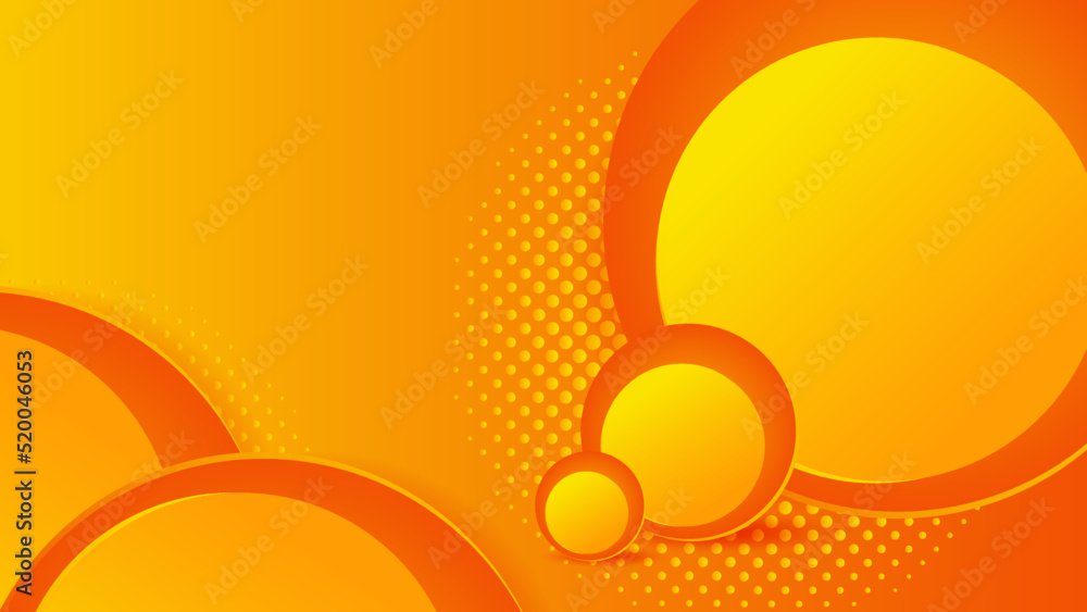 Modern orange and yellow gradient abstract background. Design for ...