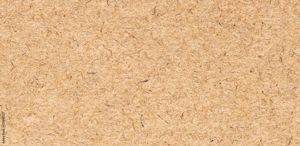 OSB panel, top view. Industrial wall sheet. Plywood brown texture. Cork ...