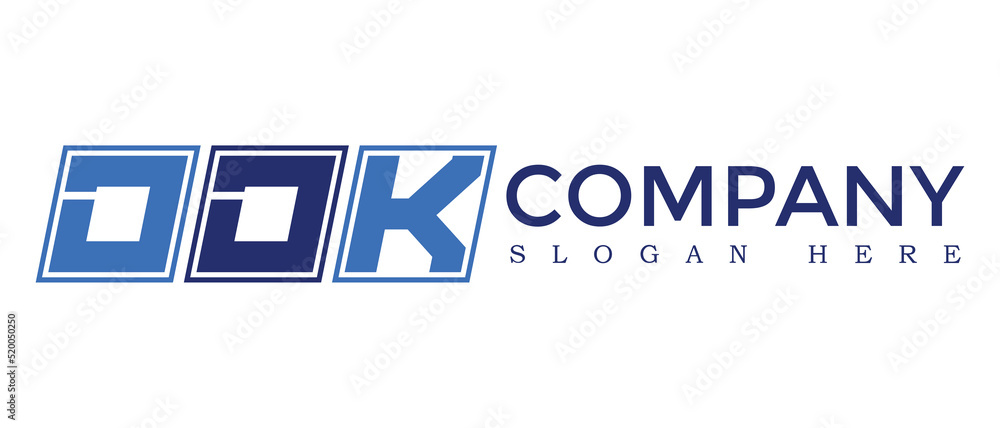 DDK three Letter Rounded rectangle boxes shape element symbol digital ...
