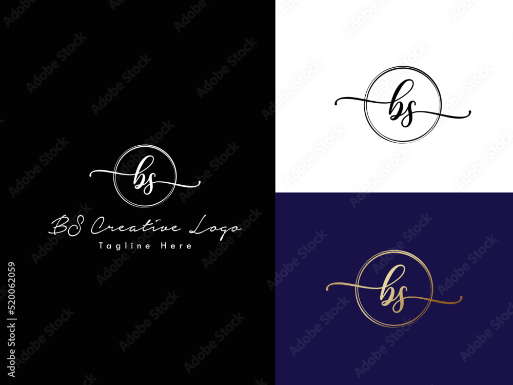 BS business logo or SB modern logo, icon, letter, initials, and ...