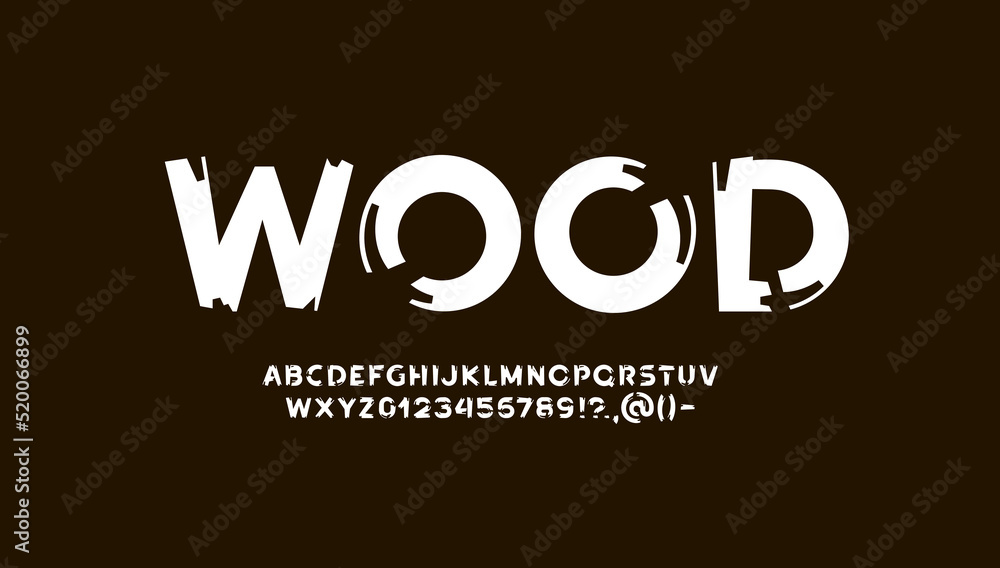 Rough cursive font, hand drawn brush stroke bold alphabet, vector ...