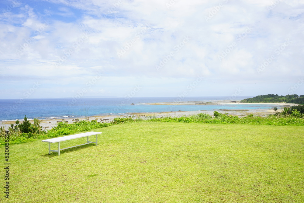 Foto de Stock Ayamaru Misaki Cape Park in Amami Oshima, Kagoshima ...