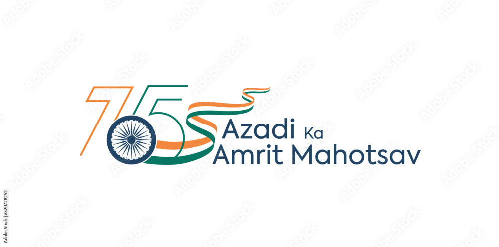 New Delhi-India, August 15, 2022: 75 Year Anniversary Independence Day ...
