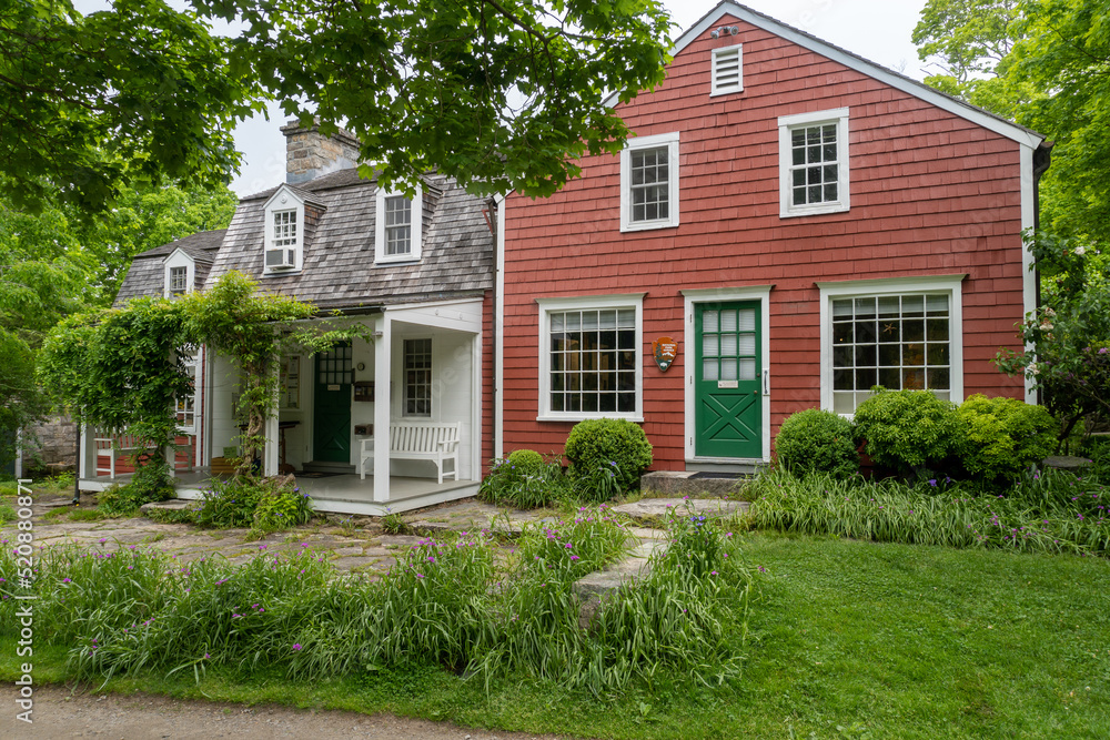 Weir Farm National Historical Park Burlingham House Visitor Center in ...