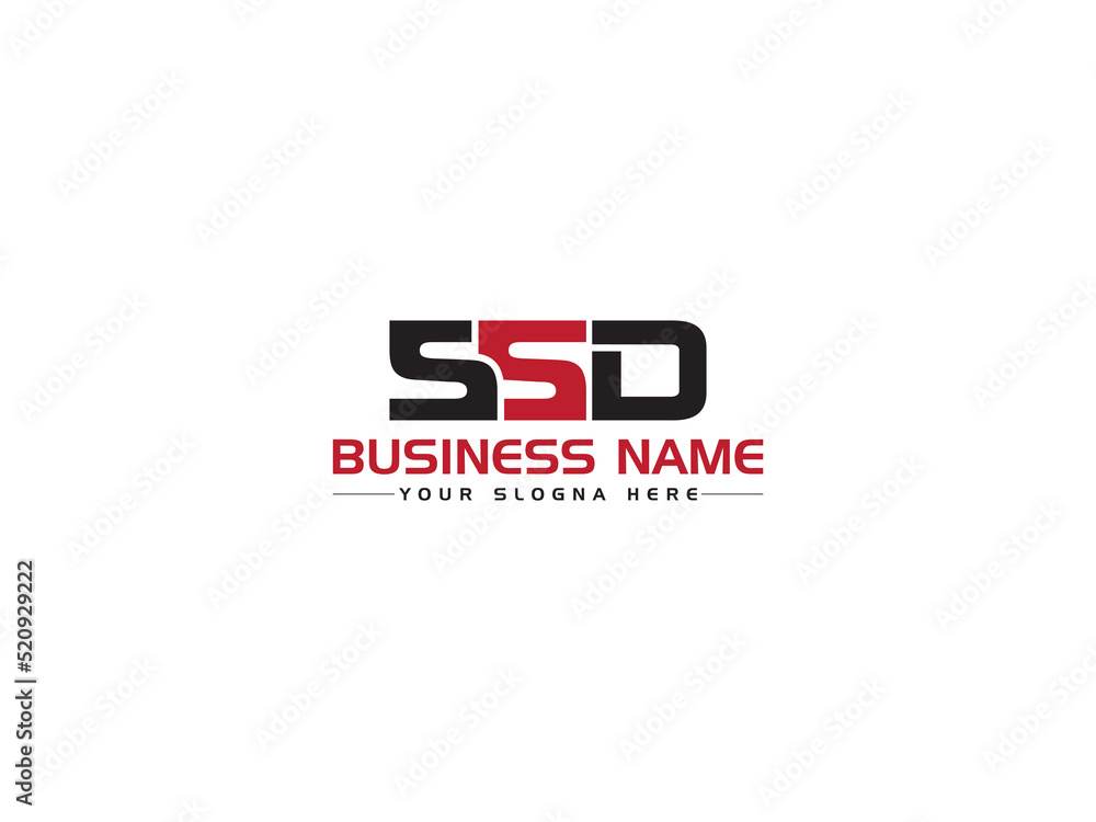 Monogram SSD Logo Letter Vector, Creative SS s s d Logo Icon Design ...