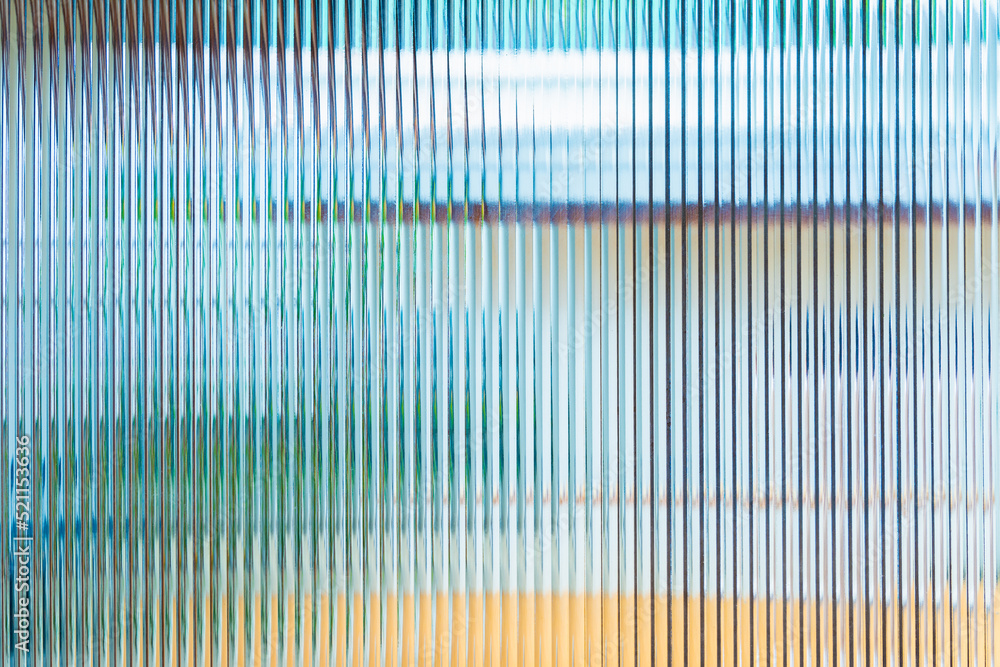 Abstract wave glass vertical line pattern background. Texture of wavy ...