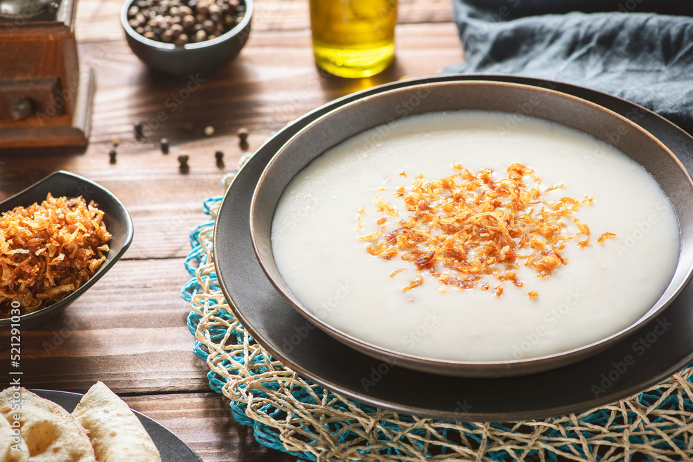 Arabic Cuisine; Egyptian traditional " Kishk Almaz". Kishk is a ...