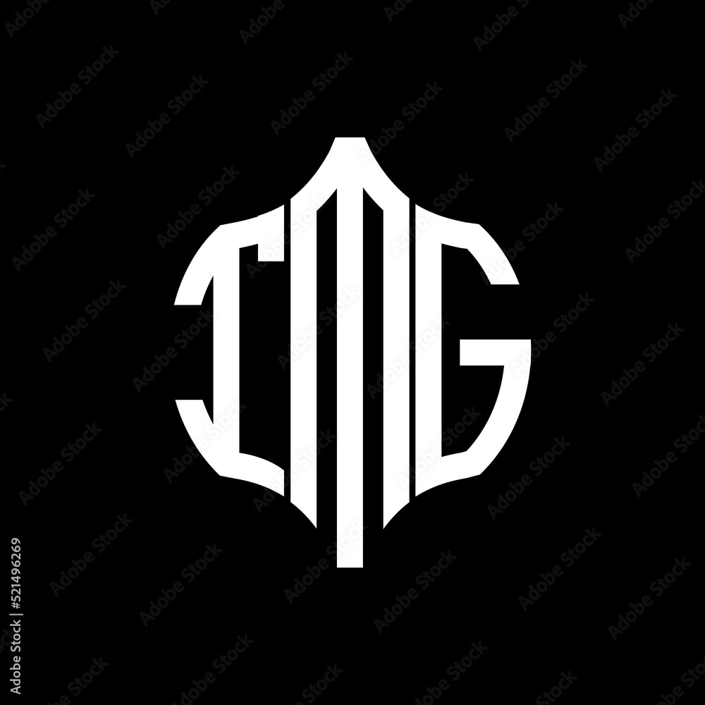 TMG letter logo. TMG best black background vector image. TMG Monogram ...