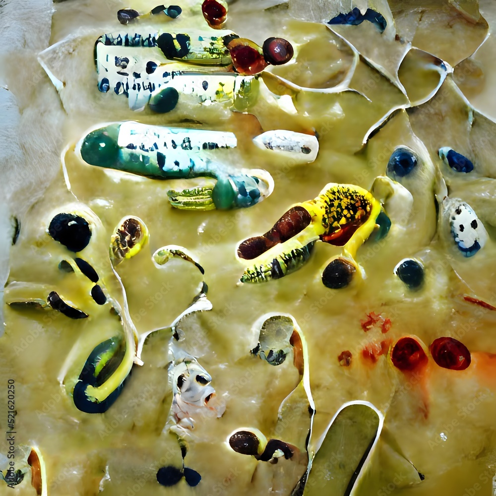 Scientific image of bacteria Citrobacter, Gram-negative bacteria ...