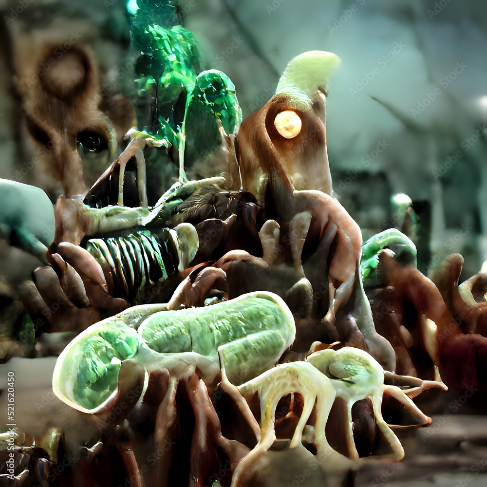 Scientific image of bacteria Citrobacter, Gram-negative bacteria ...