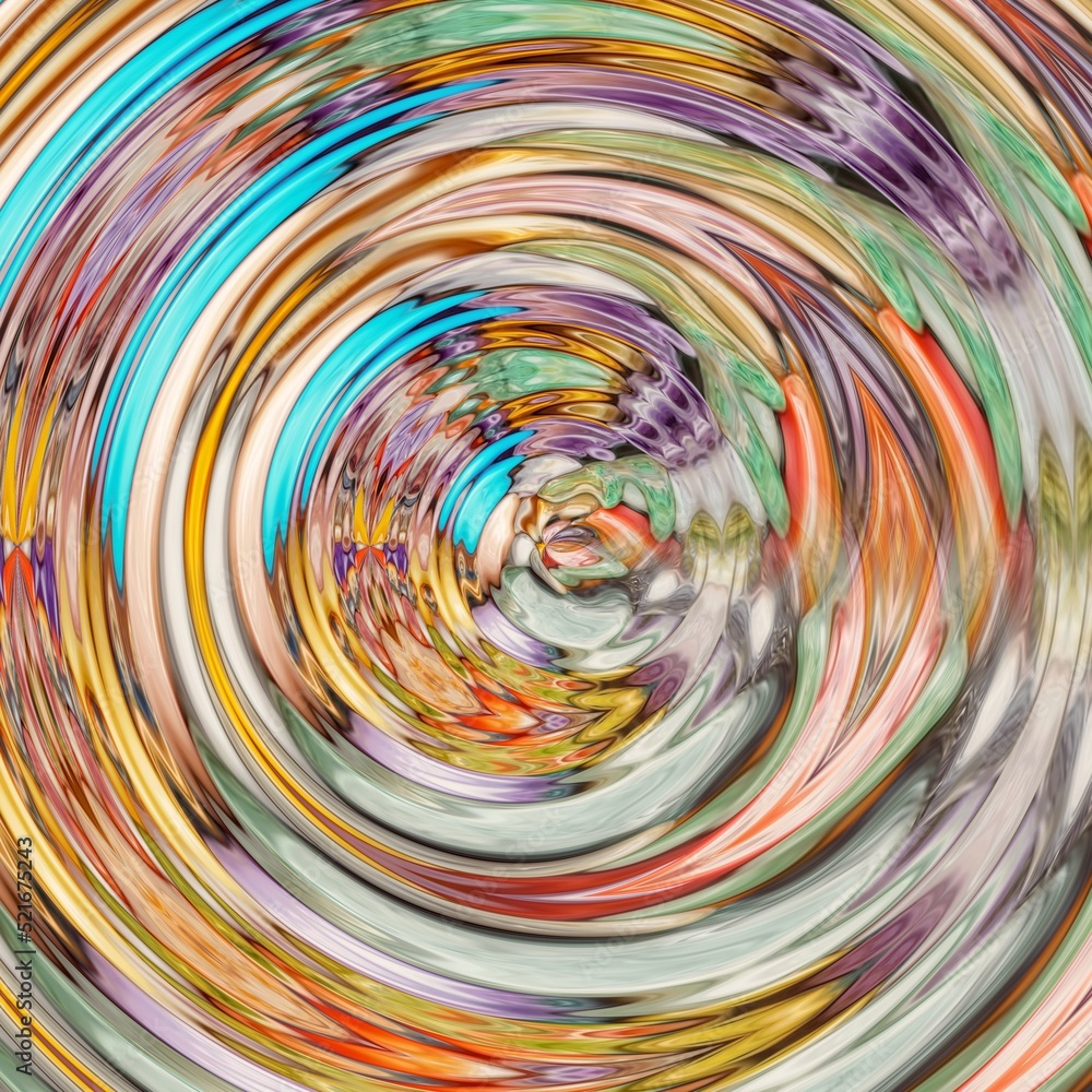 Mystical pattern design for the background. 3d illustration art for ...