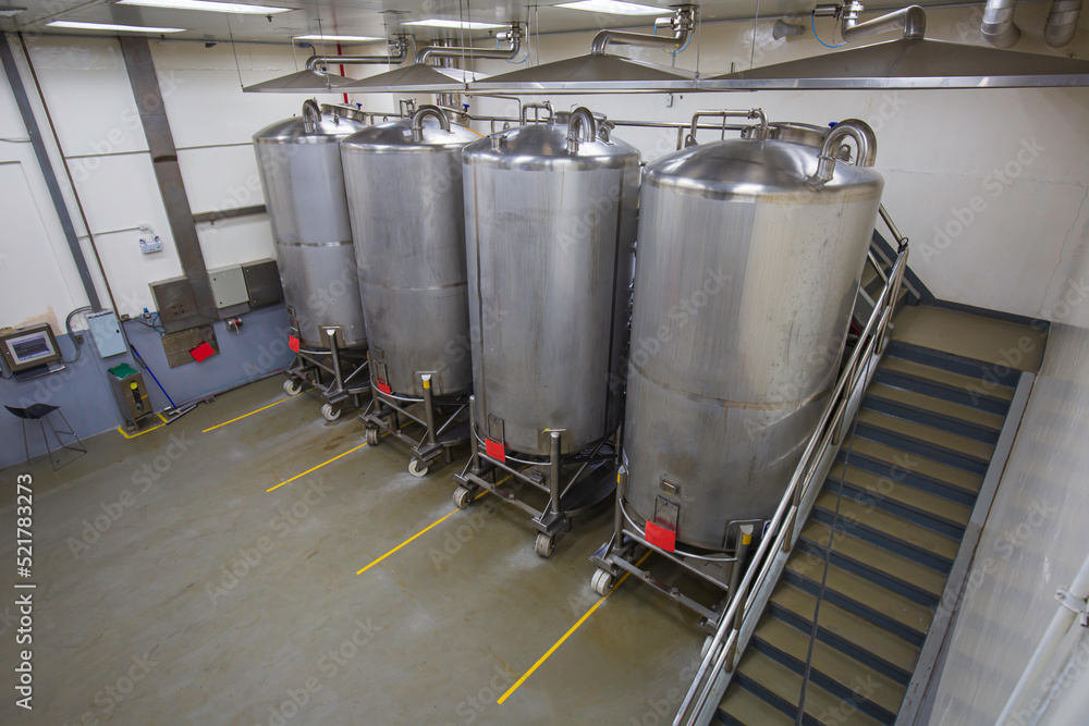 Stainless group vertical steel tanks with in equipment tank chemical ...