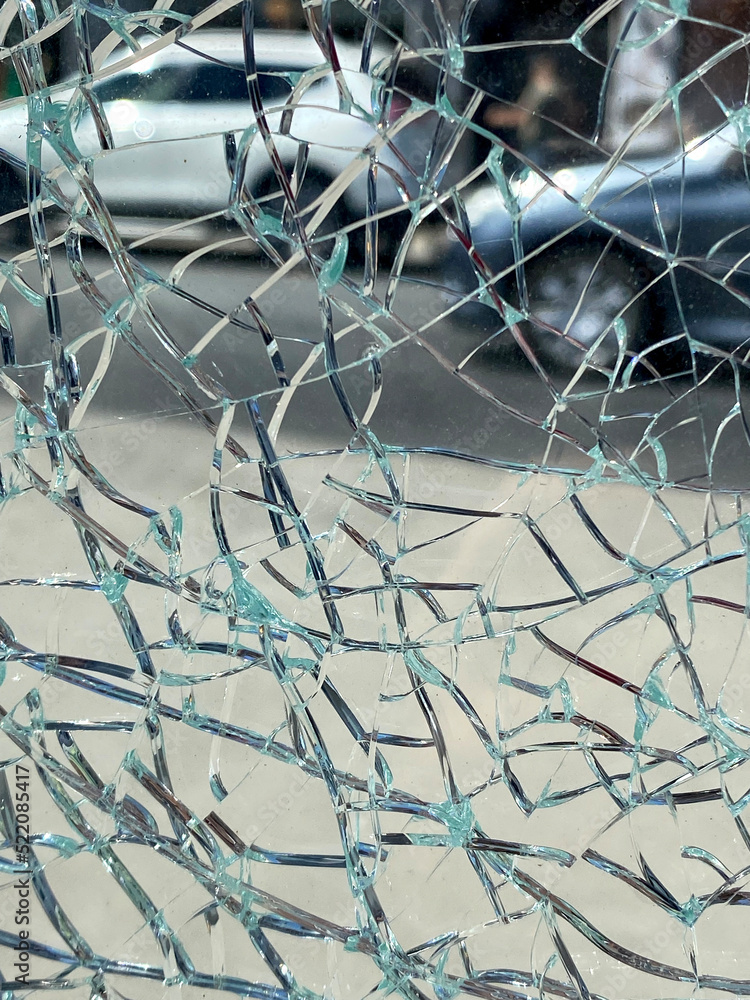 Broken glass texture Stock Photo | Adobe Stock