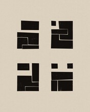 Abstract Geometric Square Art Print Free Stock Photo - Public Domain ...