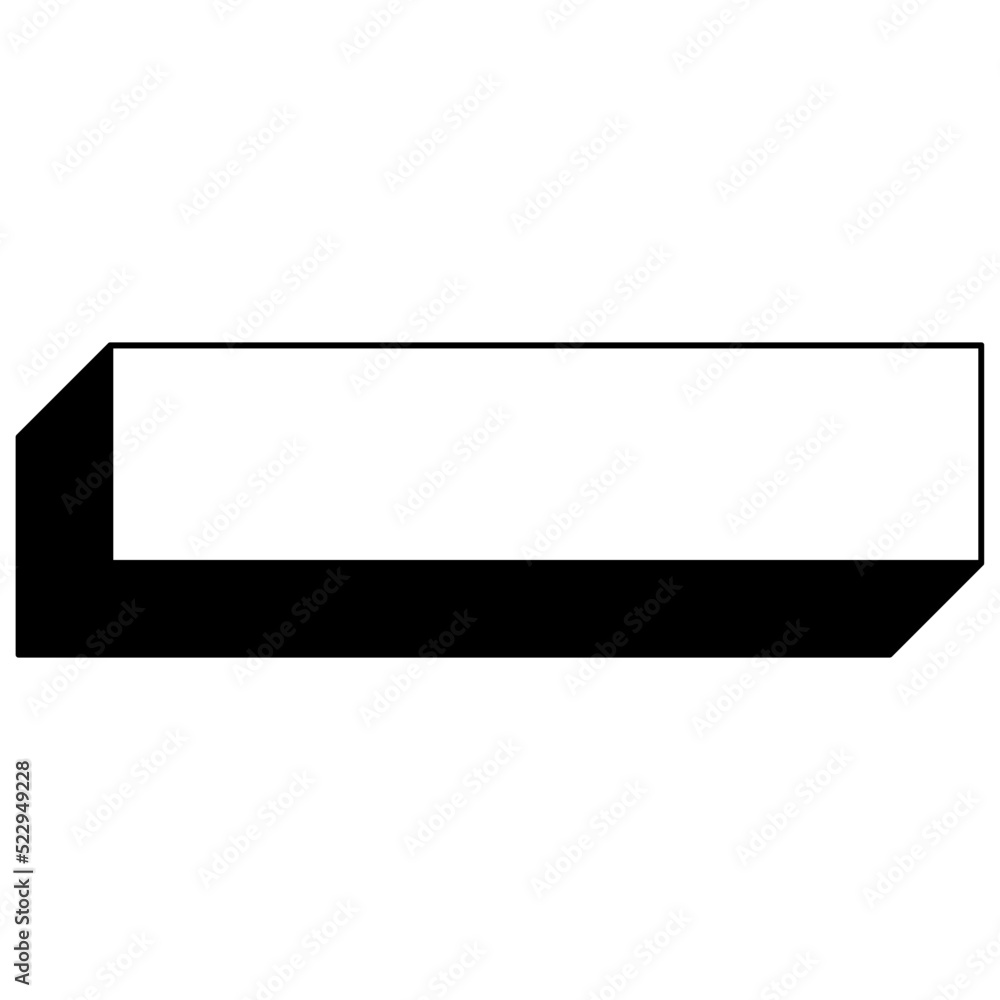 rectangle shape with shadow for frame and border background. Stock ...
