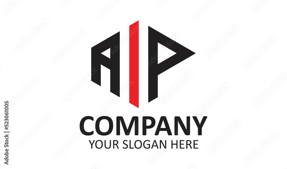 AIP logo, AIP letter, AIP letter logo design, AIP Initials logo, AIP ...